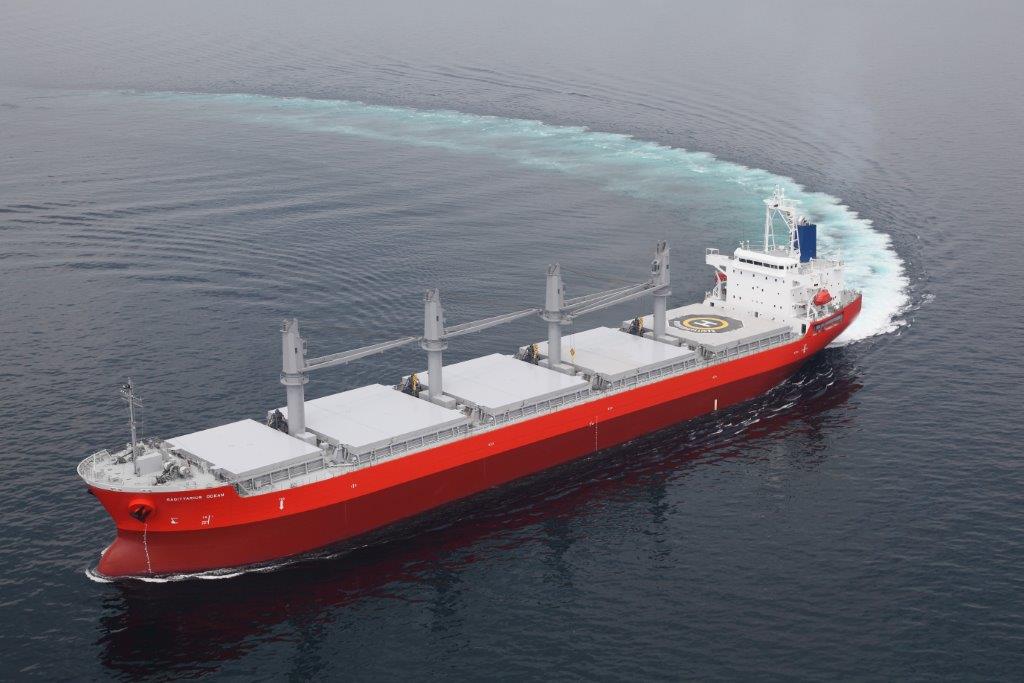 Delivered Hull No. 595, DW 37,000 MT Super Box Shaped Bulker M/V ...